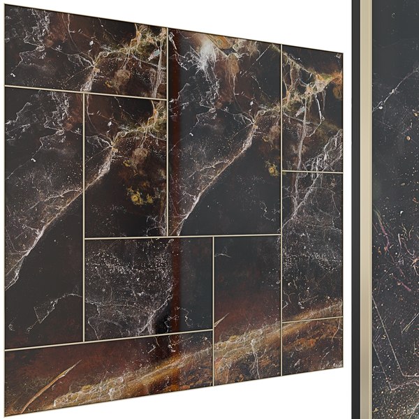 Decorative wall panel 31 model - TurboSquid 1850849