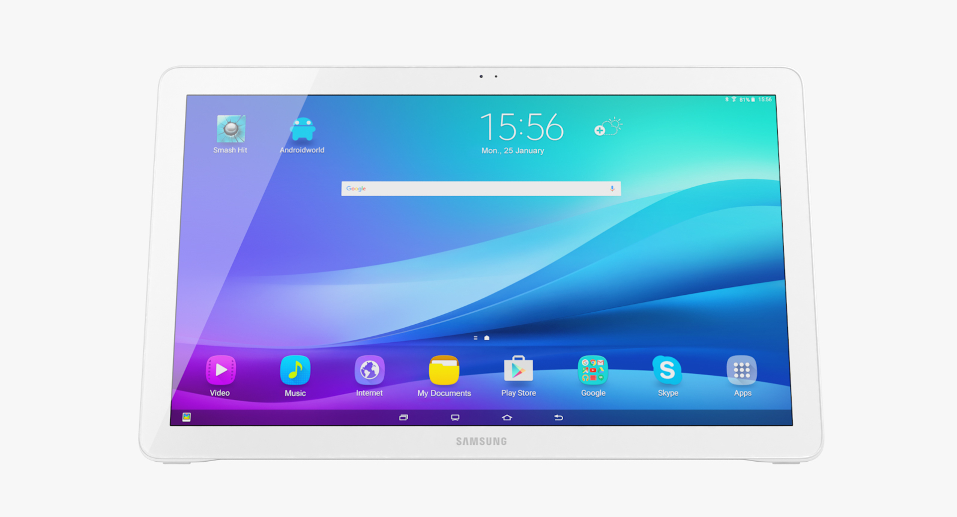 3d Realistic Samsung Galaxy View Model