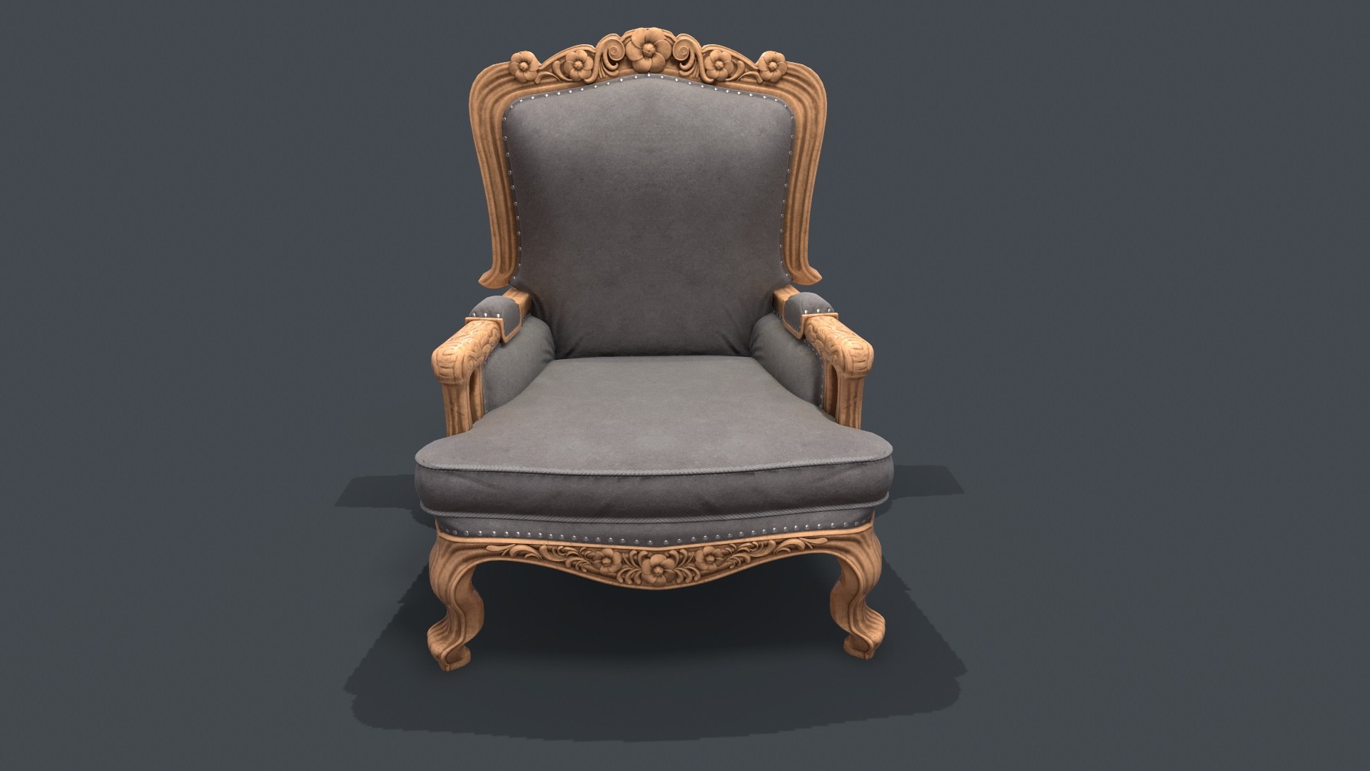 3D model royal chair - TurboSquid 1588005