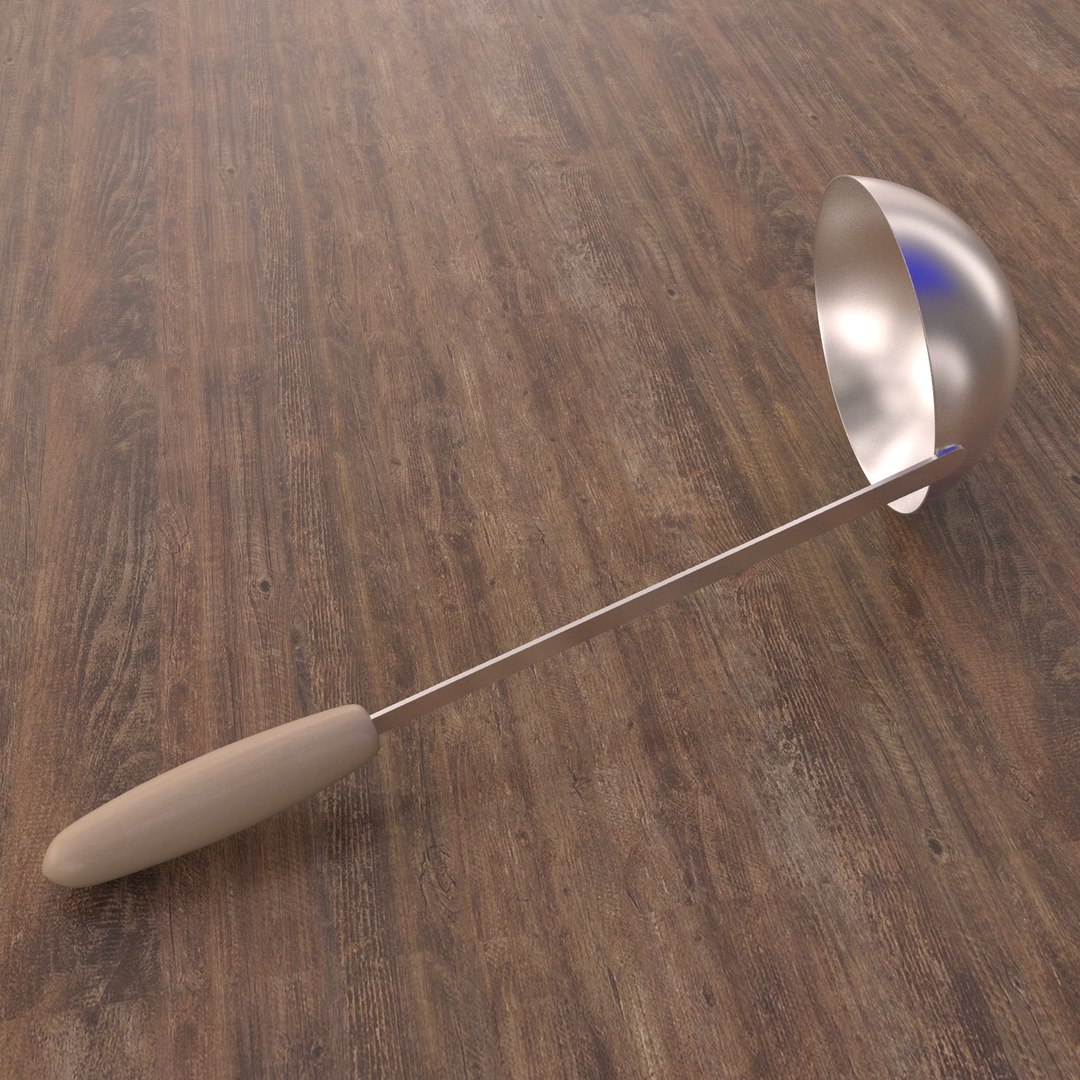 Ladle 3D Model - TurboSquid 1991988