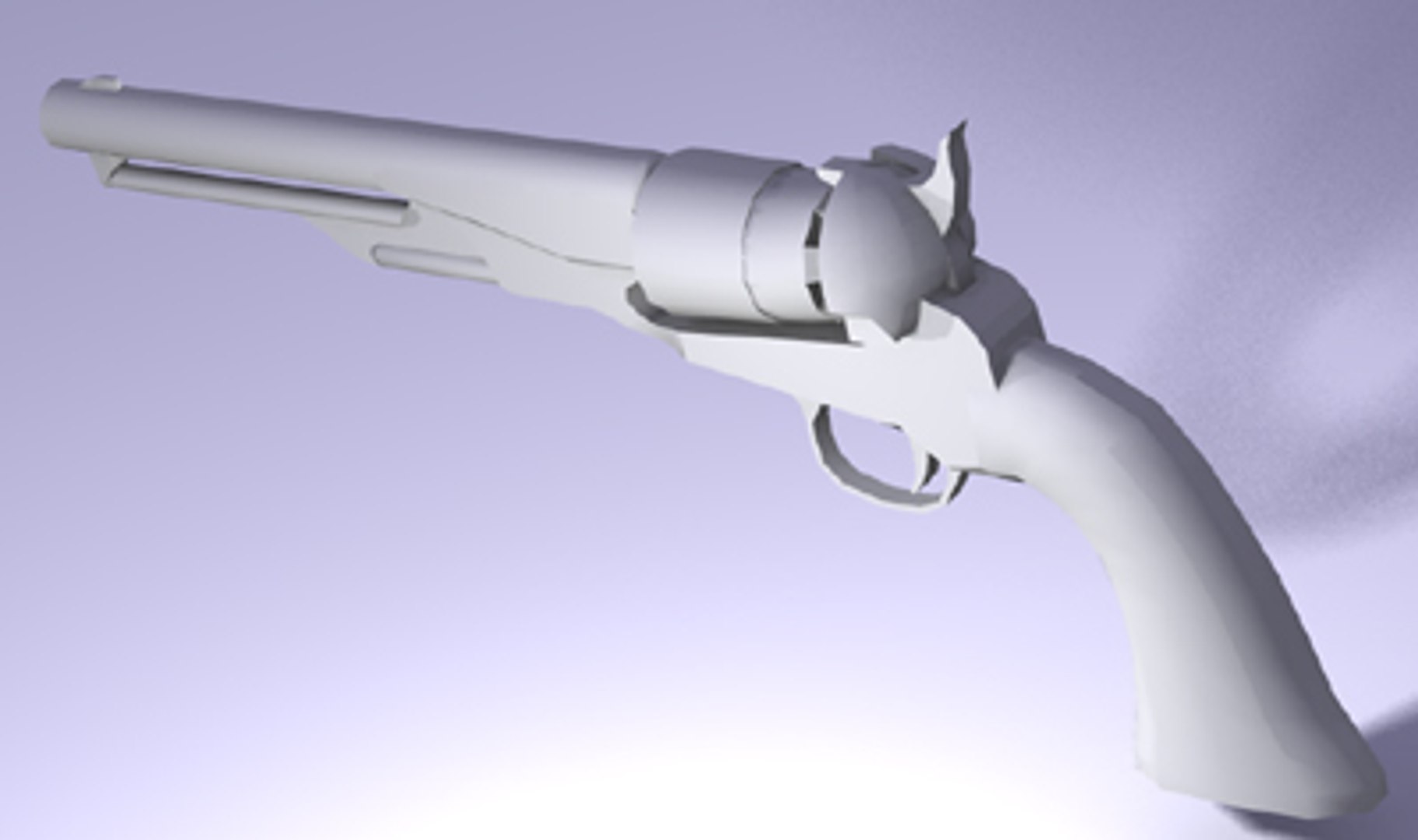 3ds 1860 Colt Revolver