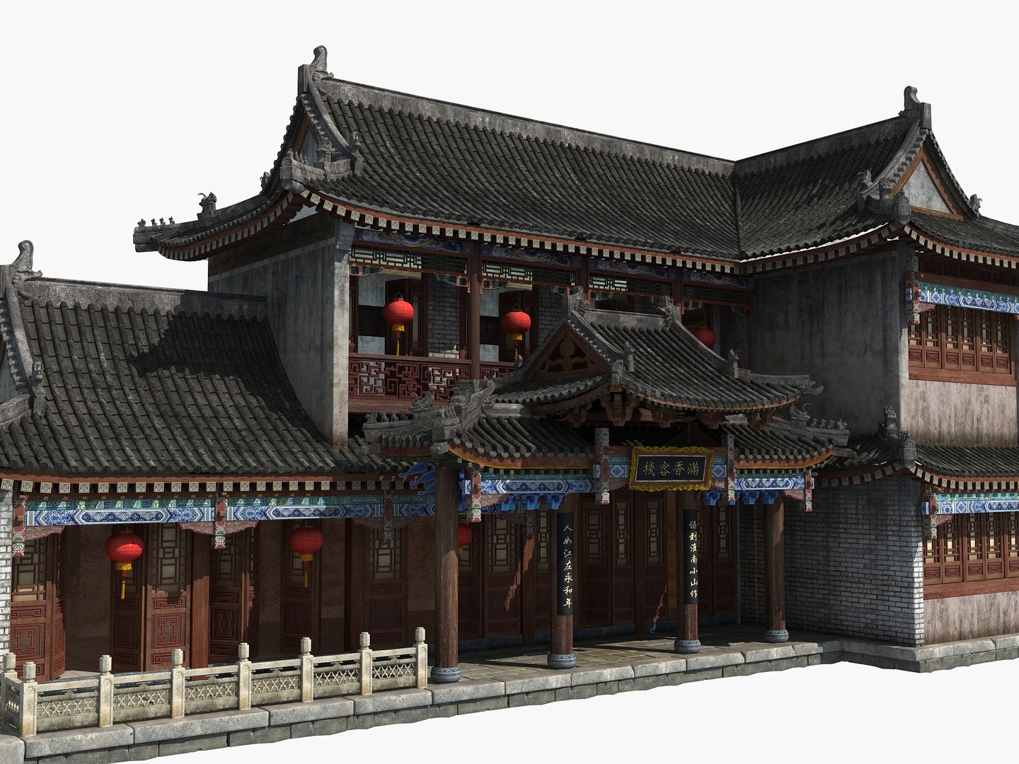 3D Model Ancient Architecture 3 - TurboSquid 1807109