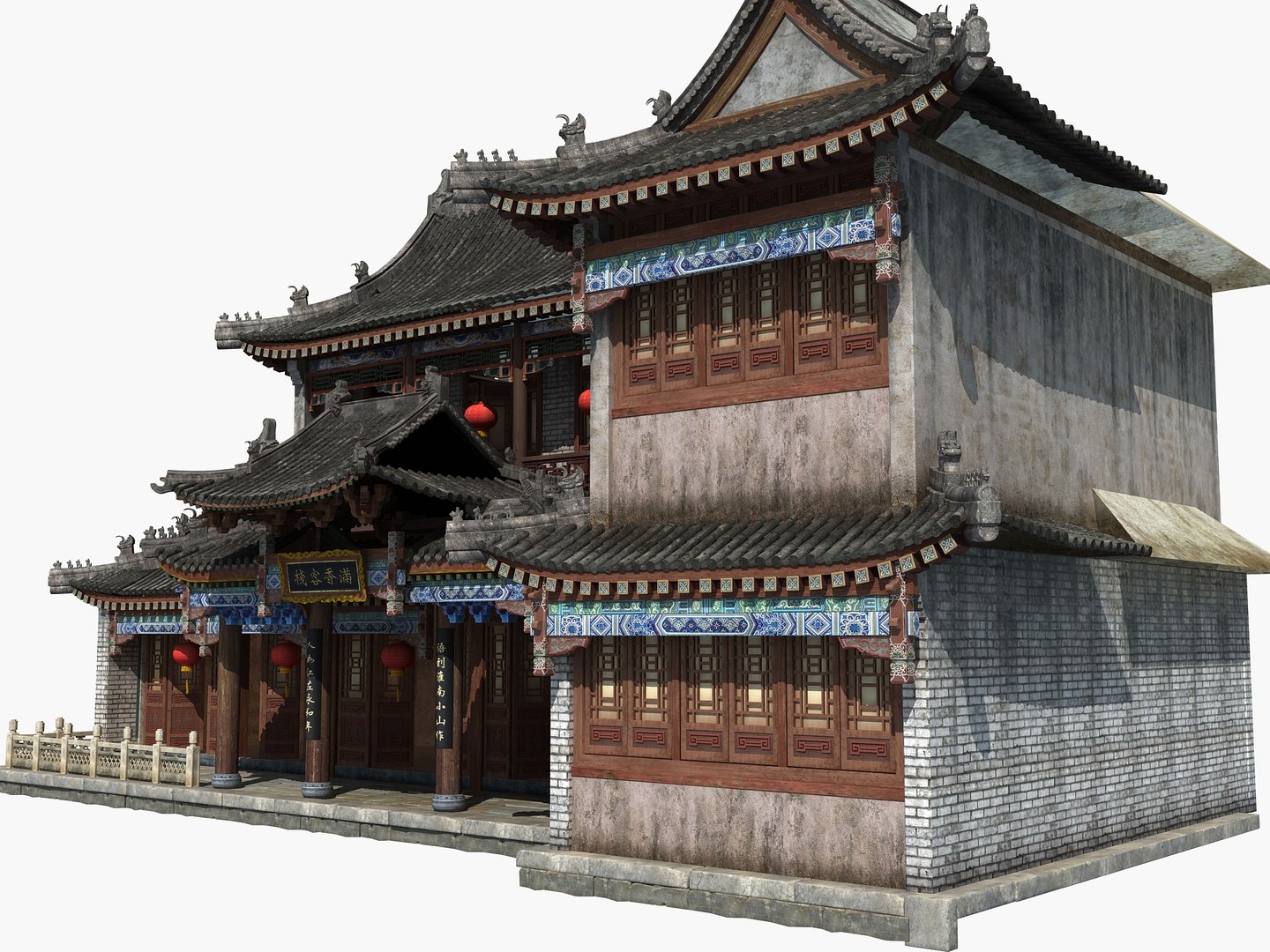 3D Model Ancient Architecture 3 - TurboSquid 1807109