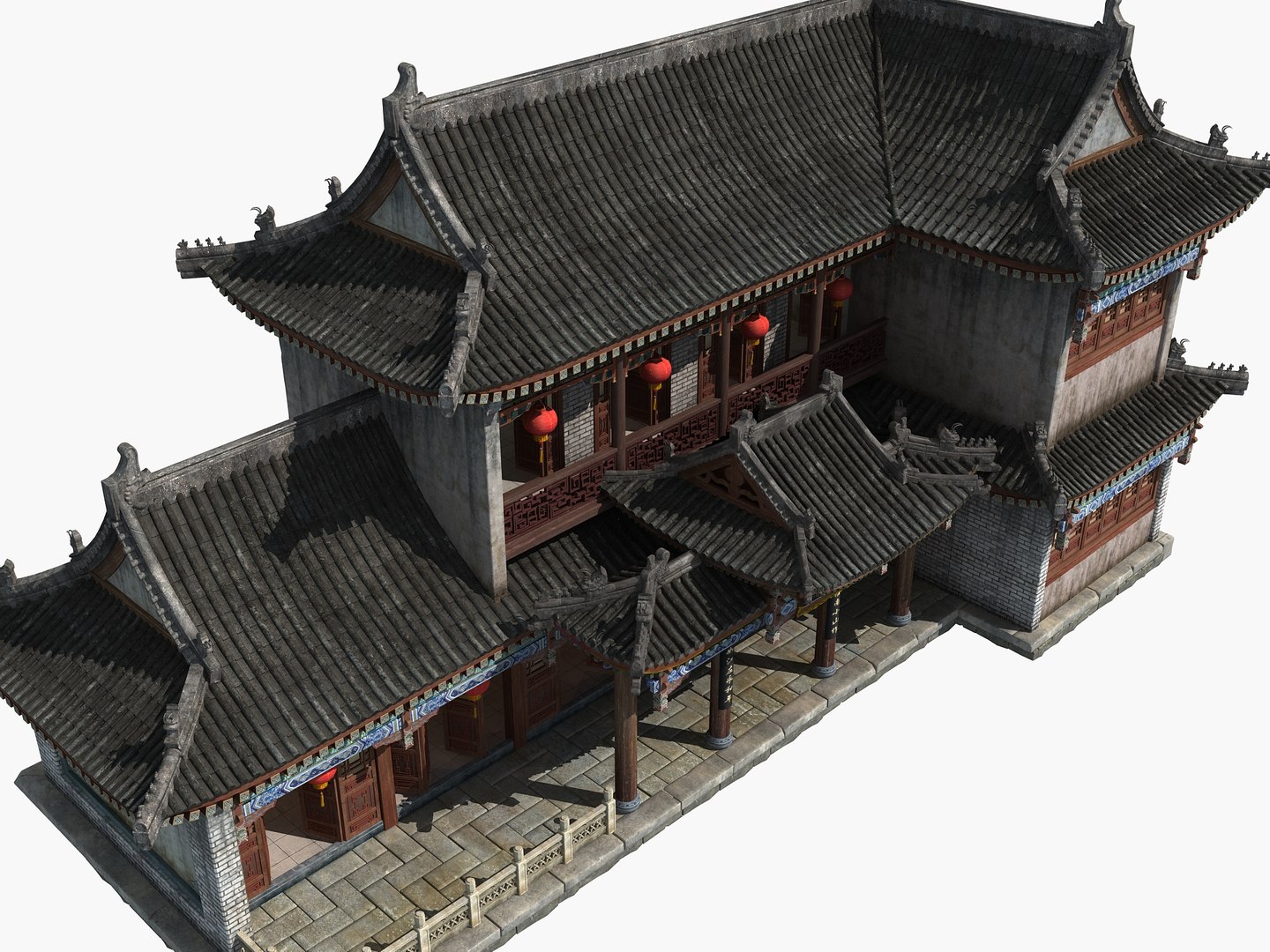 3D Model Ancient Architecture 3 - TurboSquid 1807109