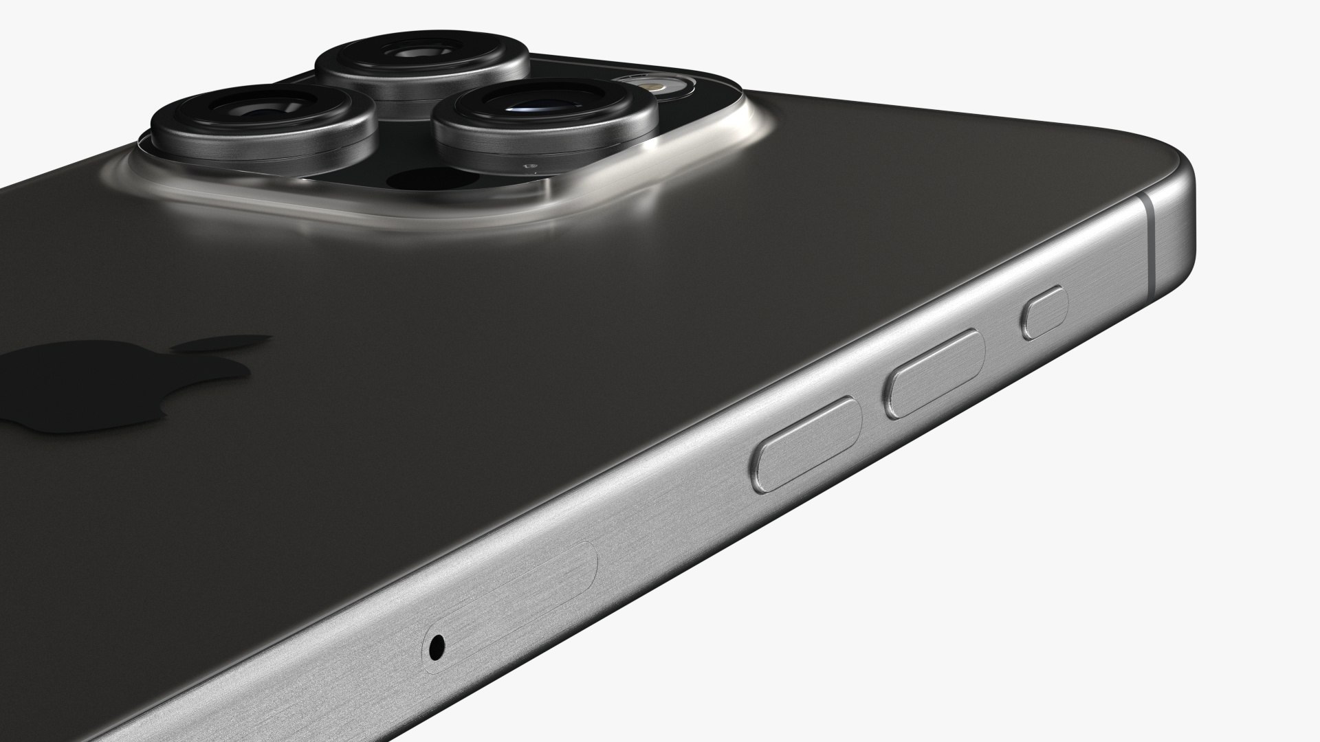 Apple iPhone 15 Pro Max Black Titanium 3D - TurboSquid 2124550