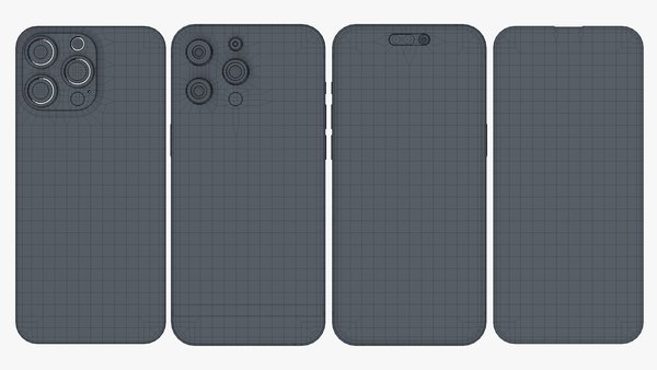 modelo 3d Apple iPhone 15 Pro Max Negro Titanio - TurboSquid 2124550