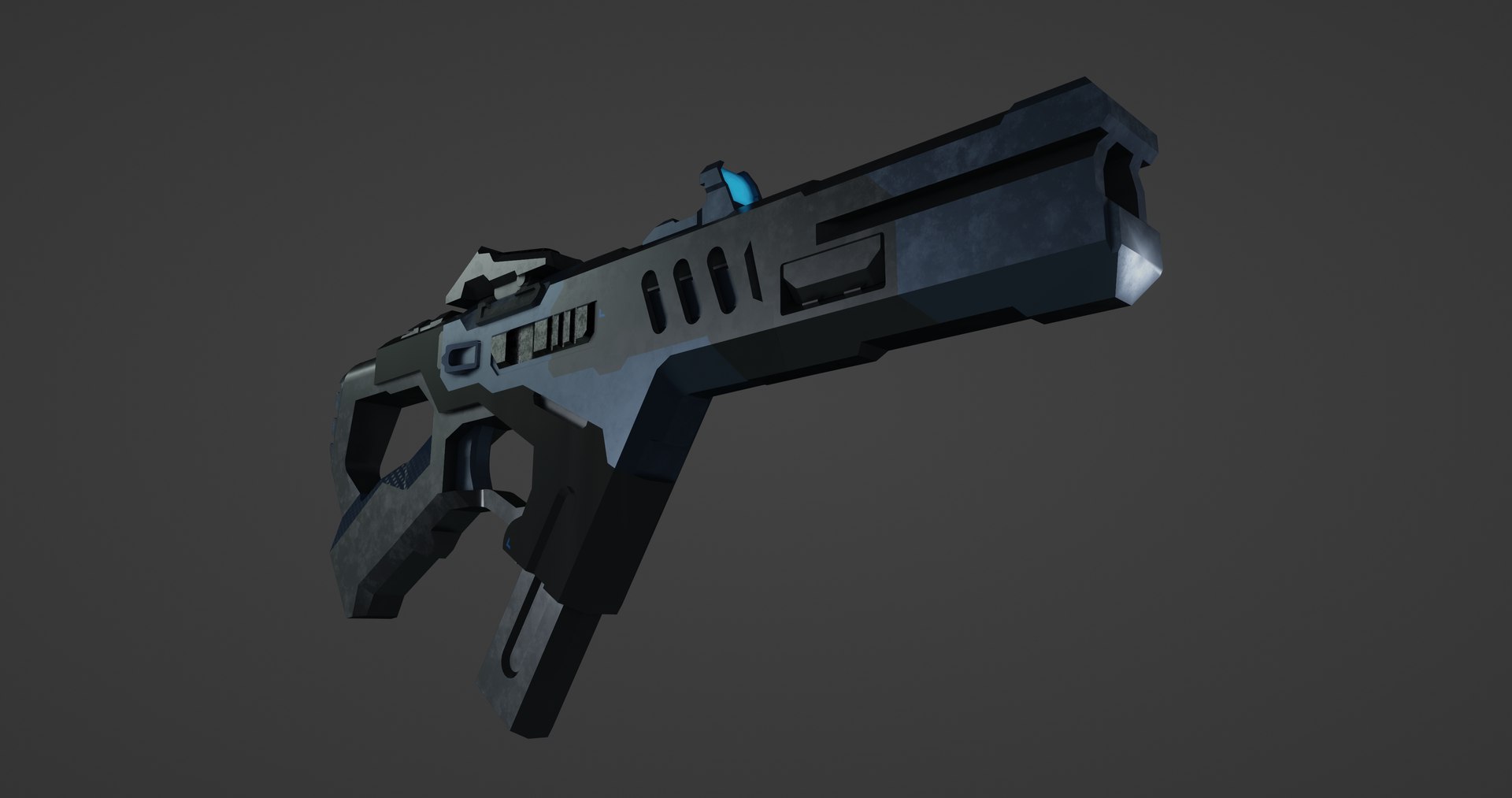 3D Cyberpunk SMG - TurboSquid 2063528