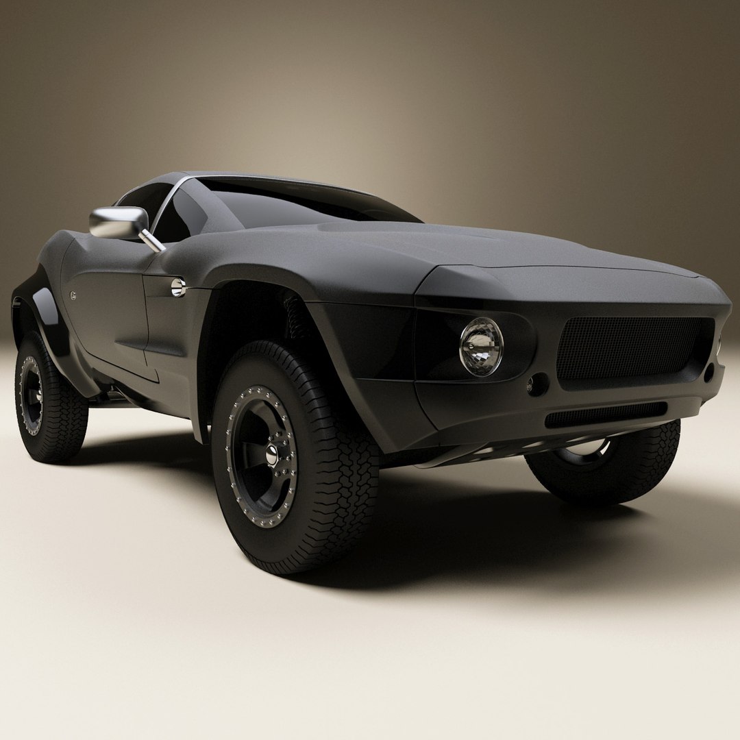rally fighter 3d model