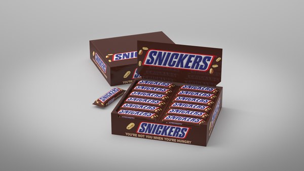 Candies box 3D model - TurboSquid 1691180