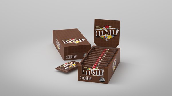 Candies box 3D model - TurboSquid 1691180