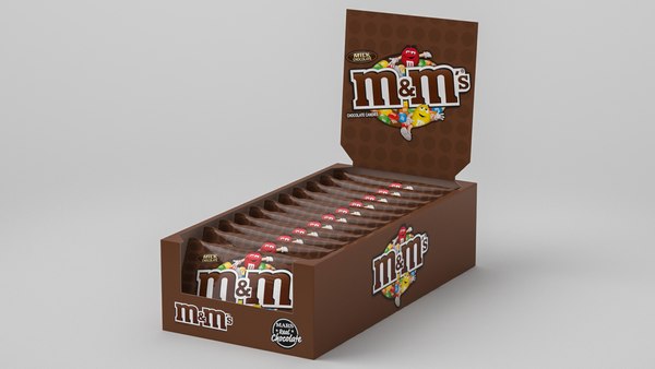 3D chocolate shelves model - TurboSquid 1691836