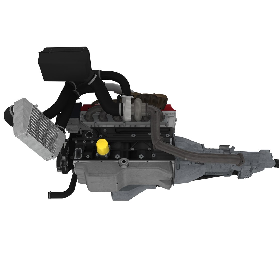 3D Nissan Rb20det-r 2 0l Model - TurboSquid 1375217