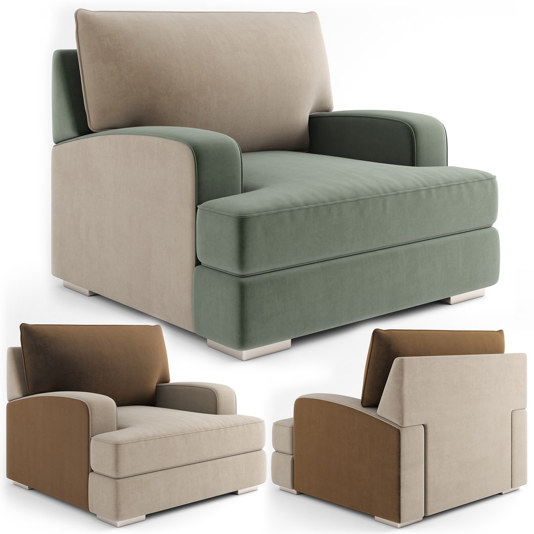 3D Model MD Arm Chair 02 - TurboSquid 1853753