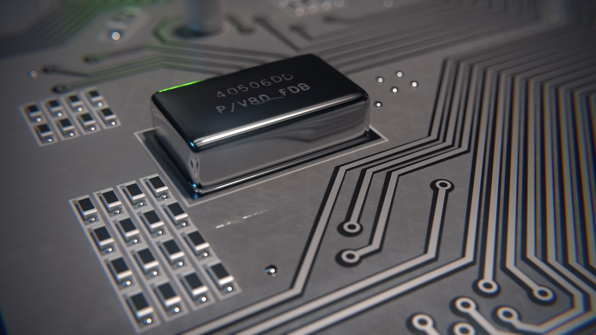 3D AI Quantum Core PBR - TurboSquid 2108666