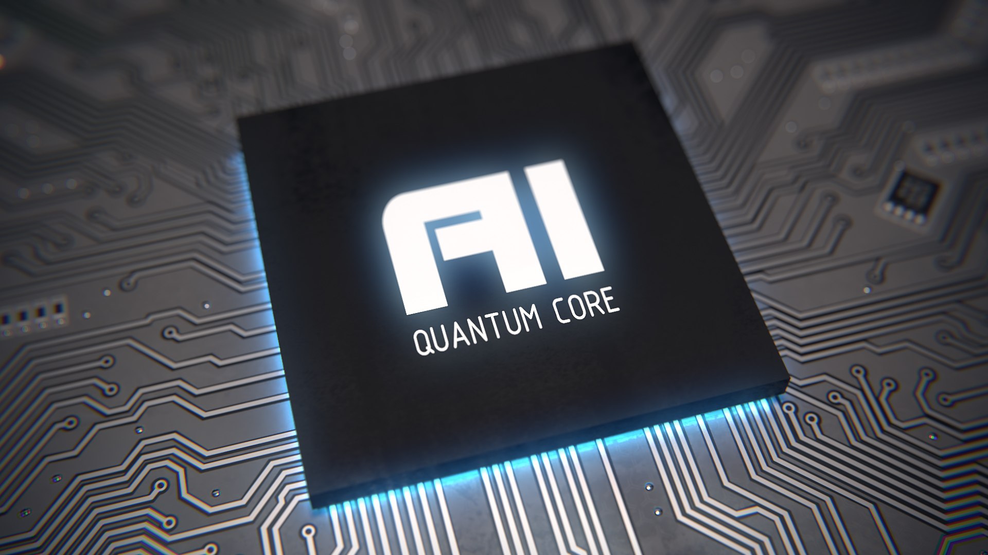 3D AI Quantum Core PBR - TurboSquid 2108666