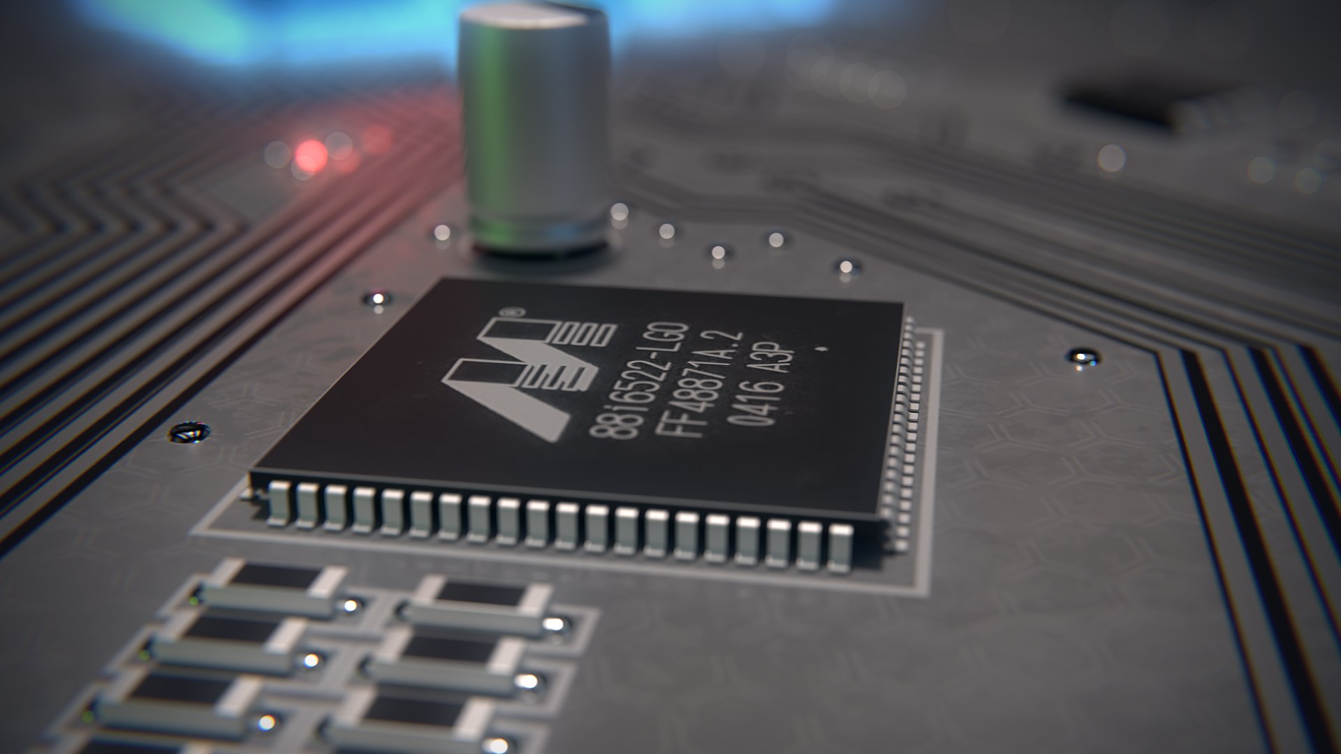 3D AI Quantum Core PBR - TurboSquid 2108666