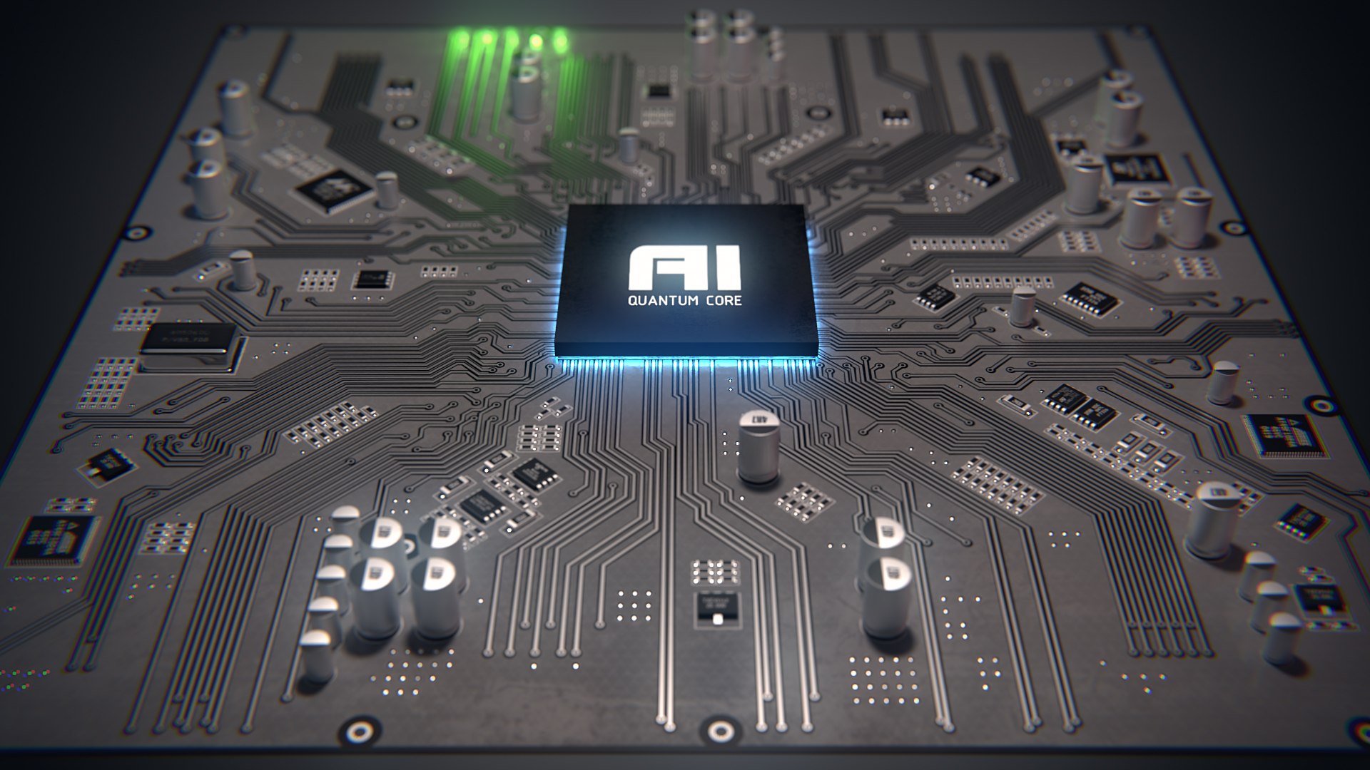 3D AI Quantum Core PBR - TurboSquid 2108666