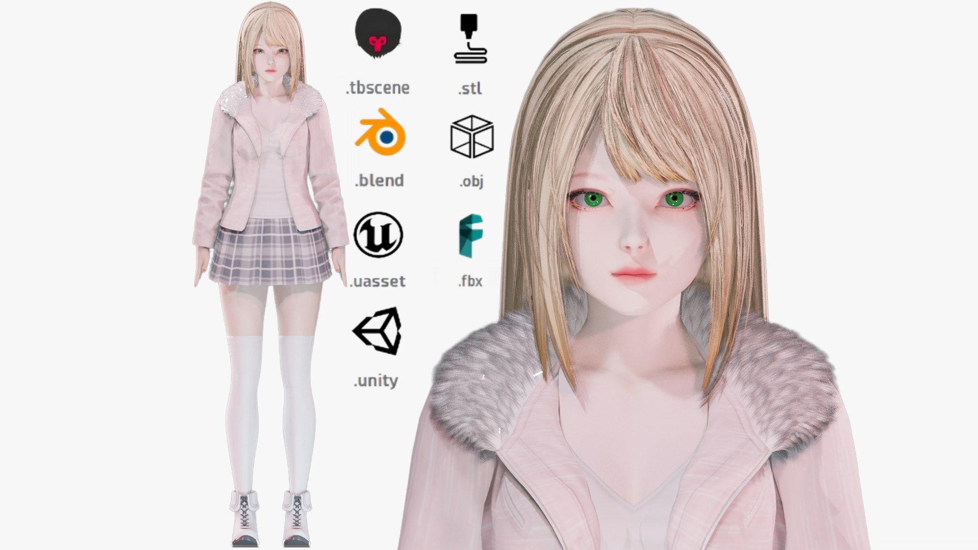 Casual Clothes 0019 - Rig - Unreal - Unity - Blender - Animated ...