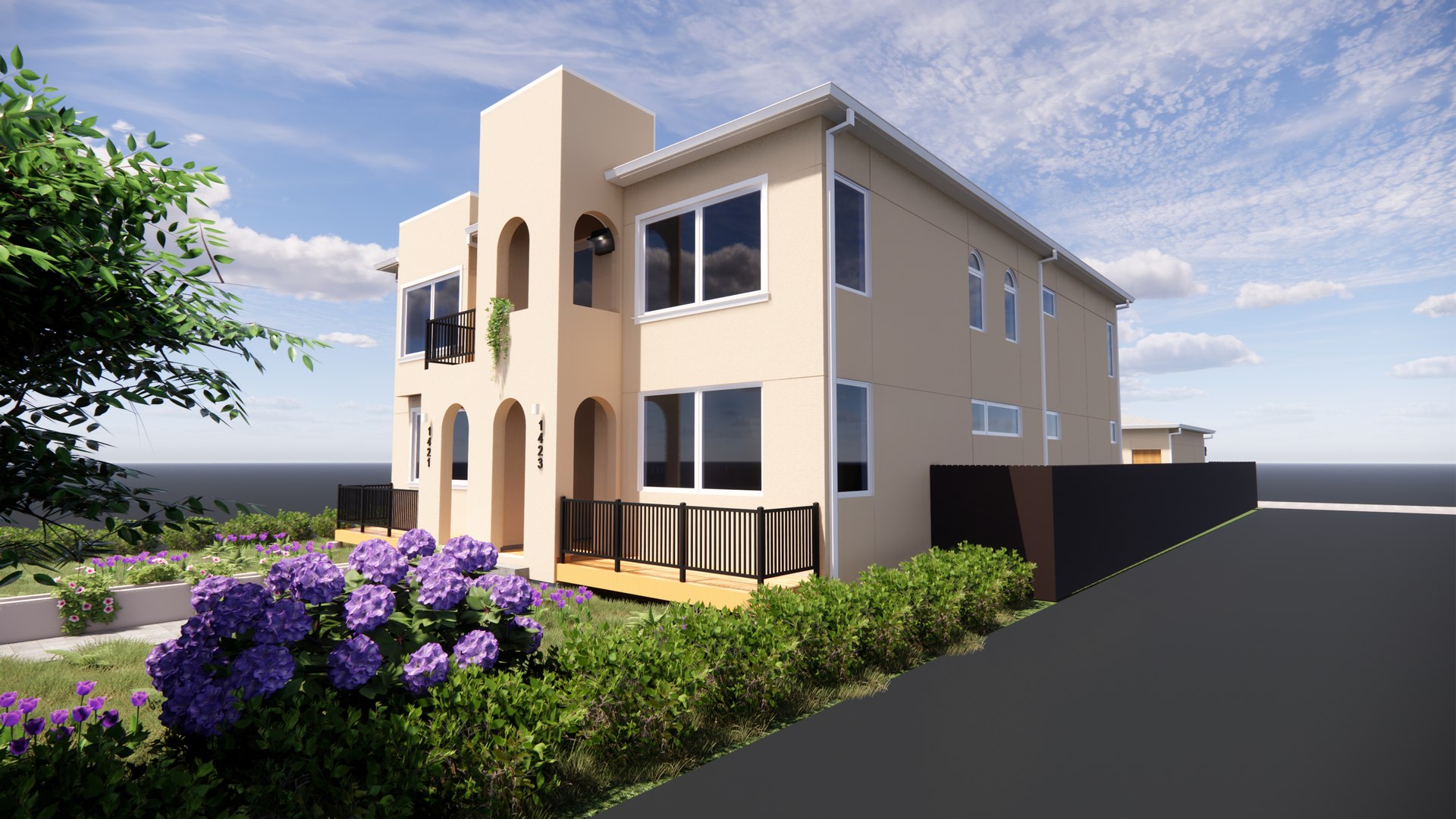 Duplex 3D Model - TurboSquid 1955263