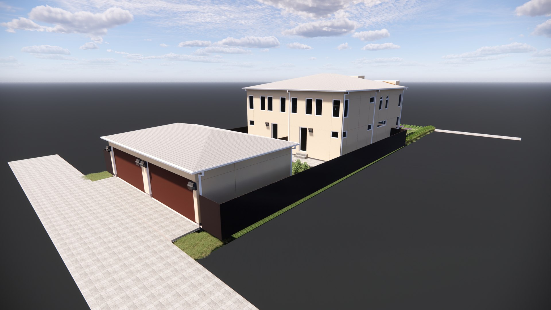 Duplex 3D Model - TurboSquid 1955263