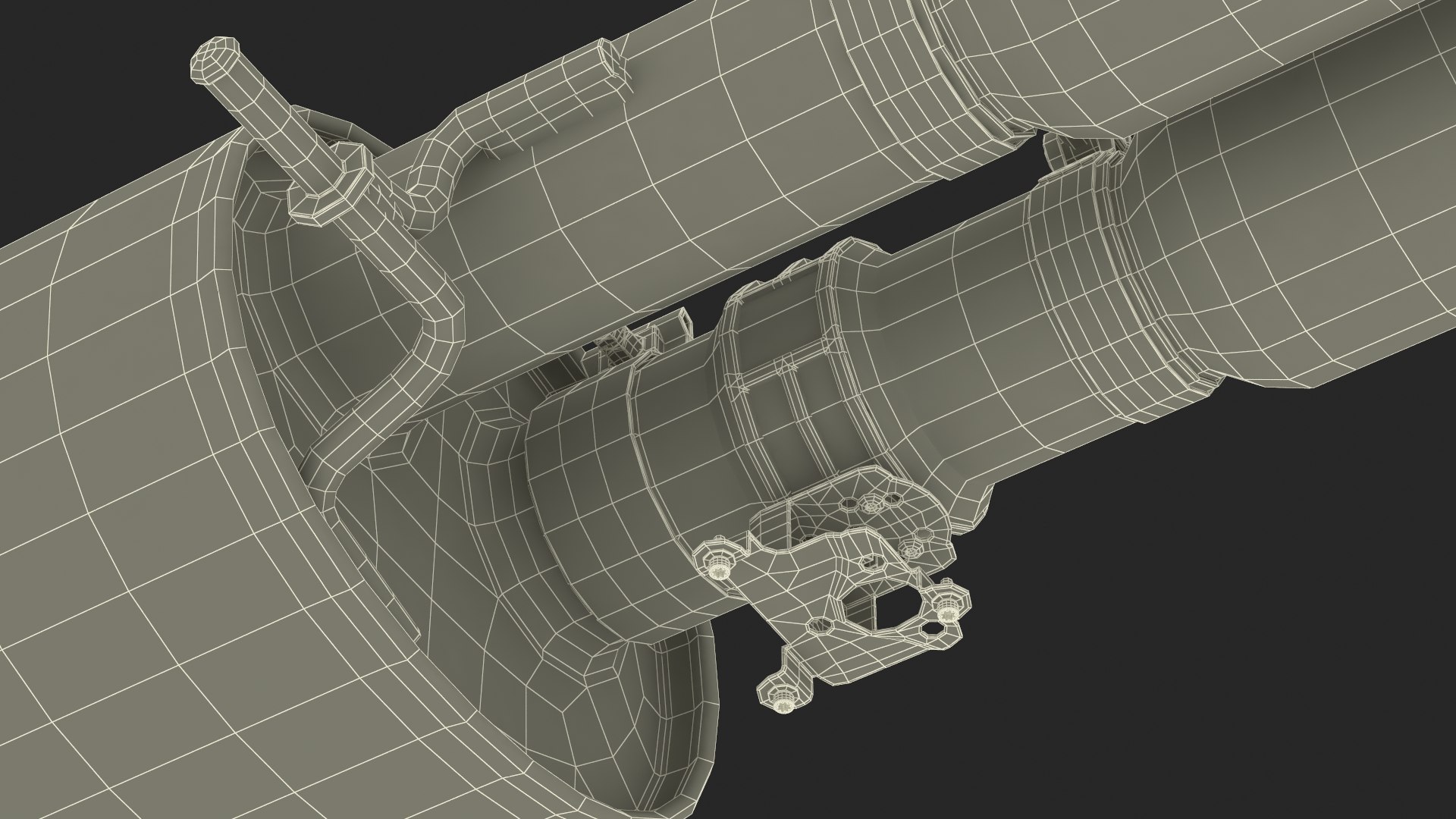 3D Model Car Exhaust Muffler - TurboSquid 1926878