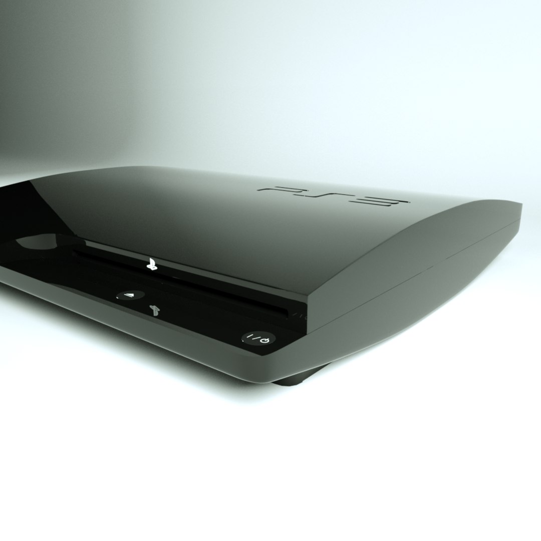 Playstation 3 - High Quality And Realistic Model 3D Model 3D Model ...