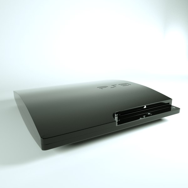 modelo 3d Playstation 3 - modelo 3D de alta calidad y modelo realista ...