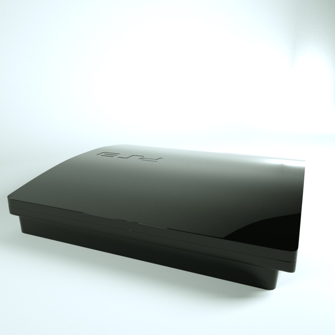 Playstation 3 - High Quality And Realistic Model 3D Model 3D Model ...