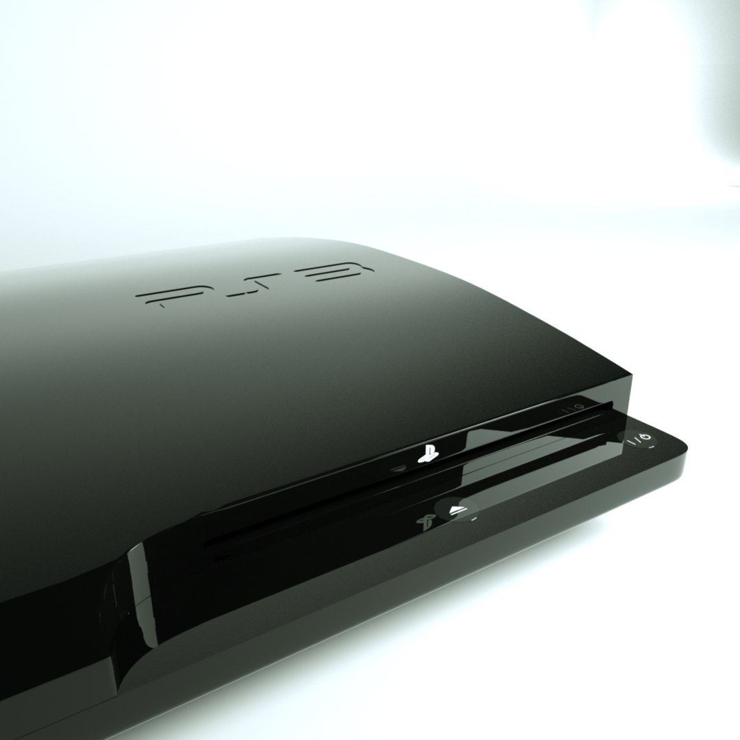 Playstation 3 - High Quality And Realistic Model 3D Model 3D Model ...