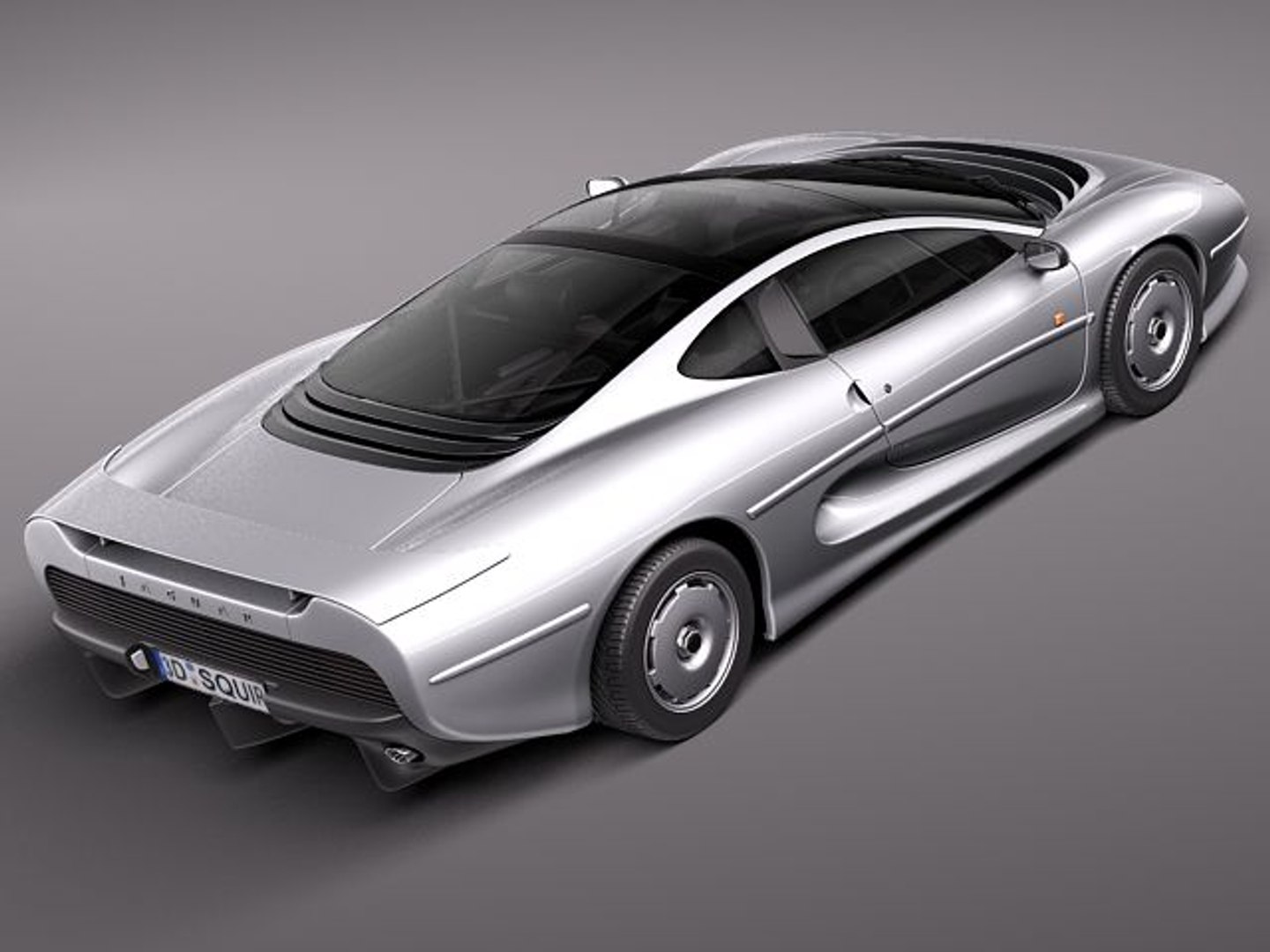 xj220 xj 220 sport 3d max