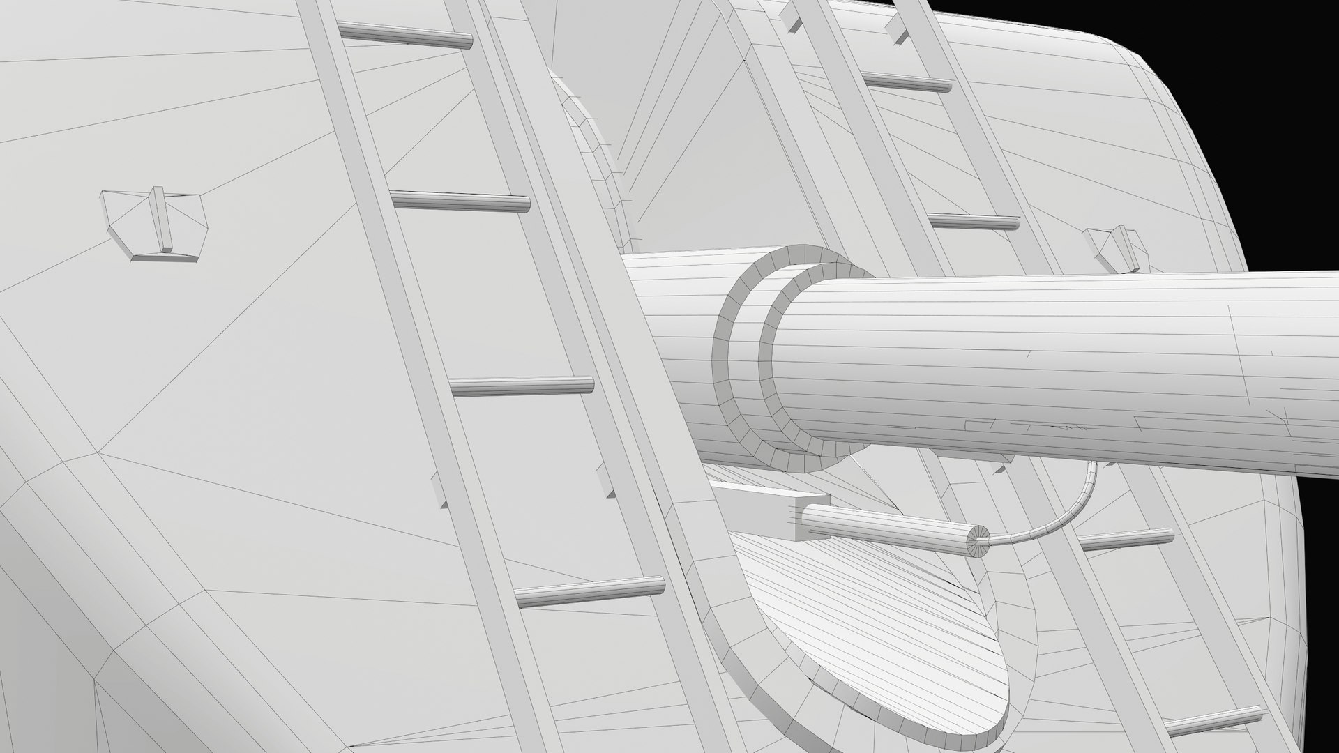 3D Otobreda 127-54 Naval Gun - TurboSquid 2287029