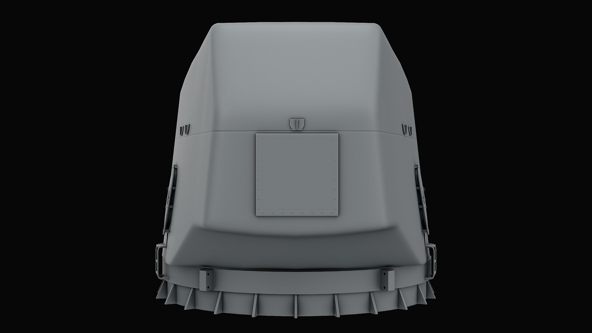 3D Otobreda 127-54 Naval Gun - TurboSquid 2287029