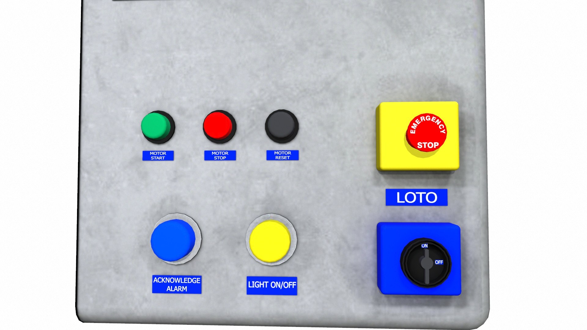 Filters Control Panel 3D Model - TurboSquid 2333376