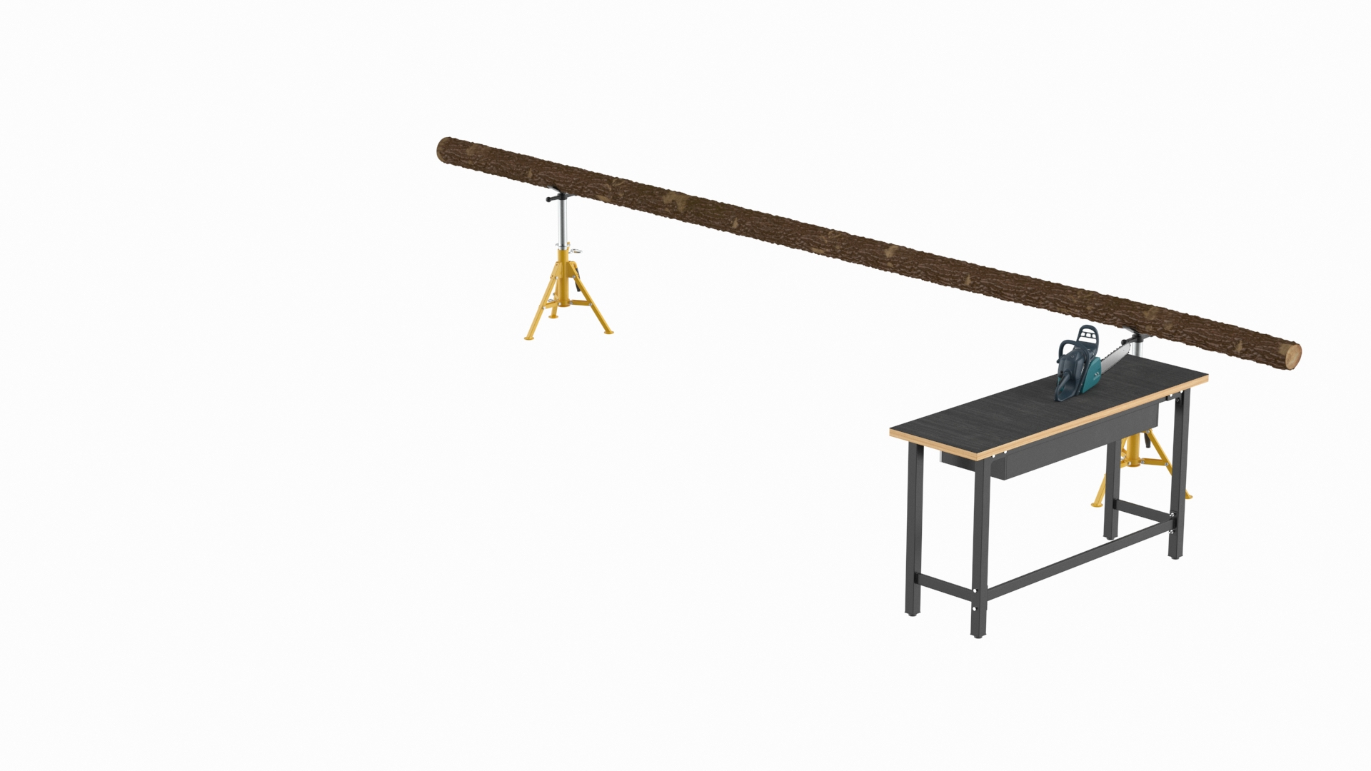 Foresters Workspace 3D Model - TurboSquid 2390053