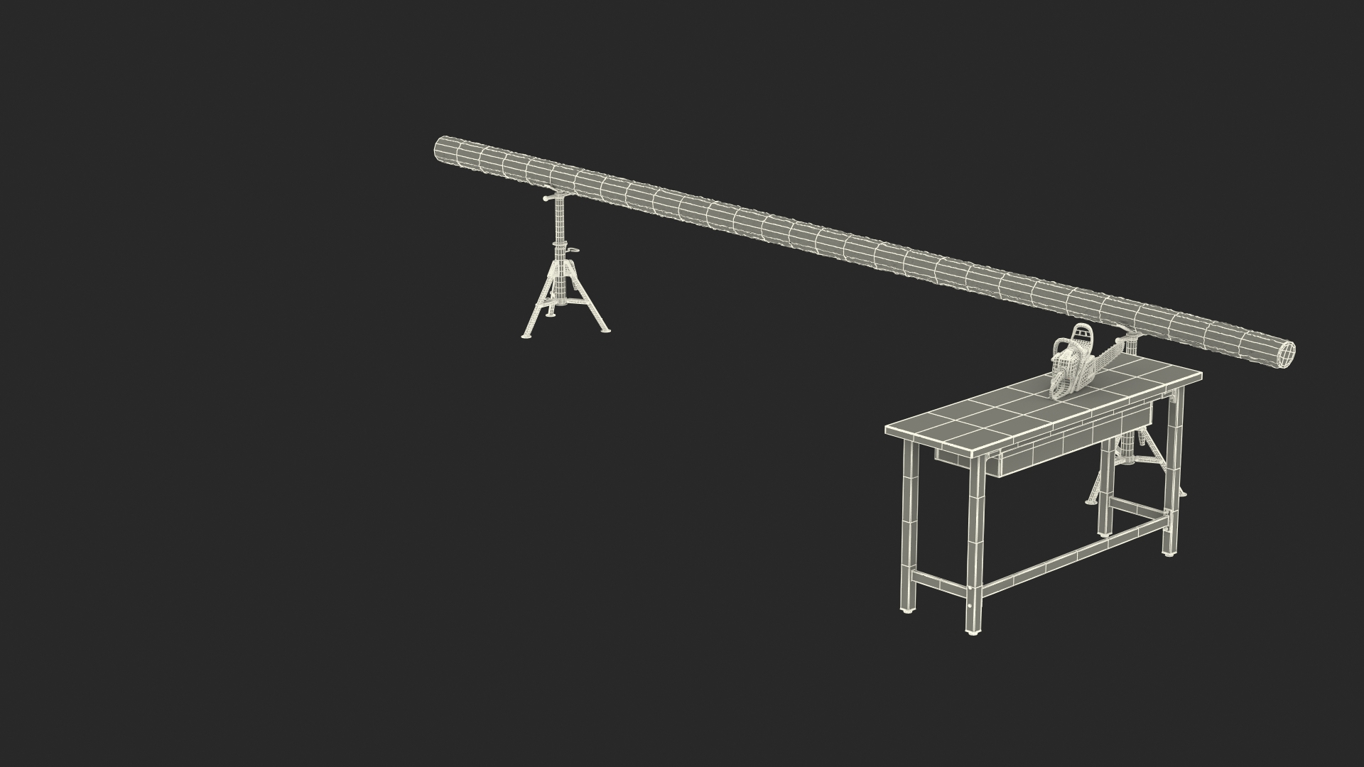 Foresters Workspace 3D Model - TurboSquid 2390053