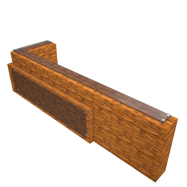 Counter Table 02 3D model - TurboSquid 1763917