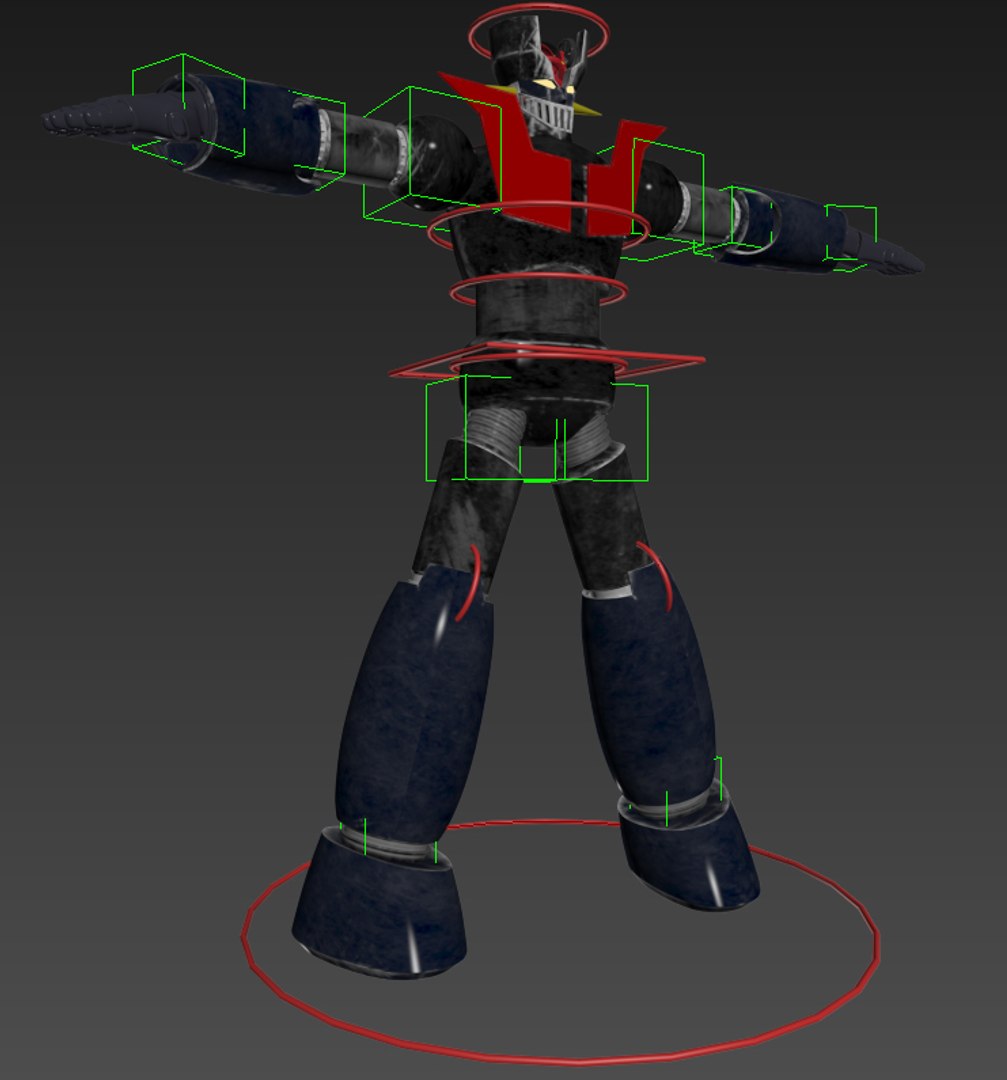 Mazinger Robot 3D Model - TurboSquid 1182800