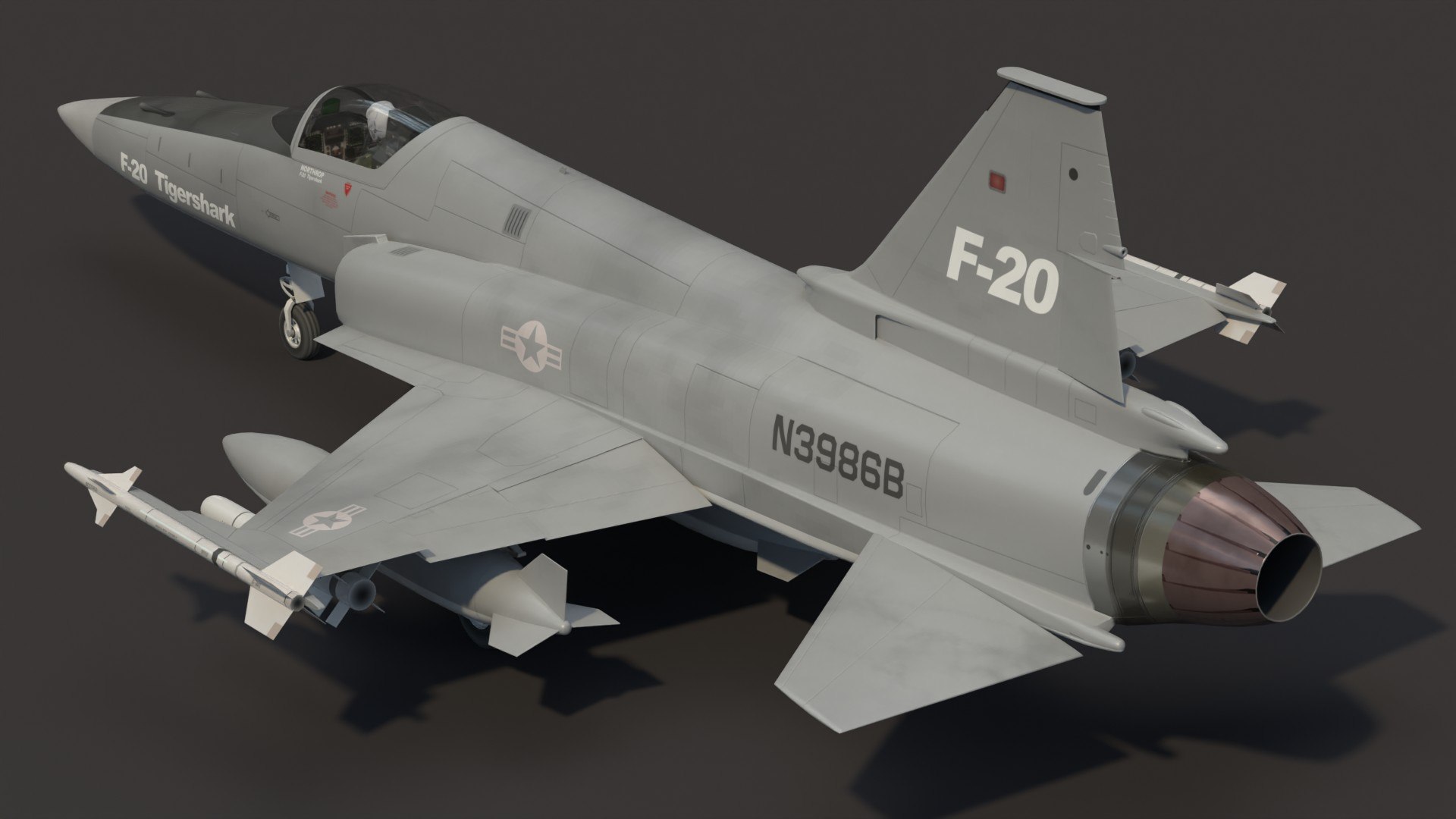 Tigershark F20 SC 3D - TurboSquid 2412379