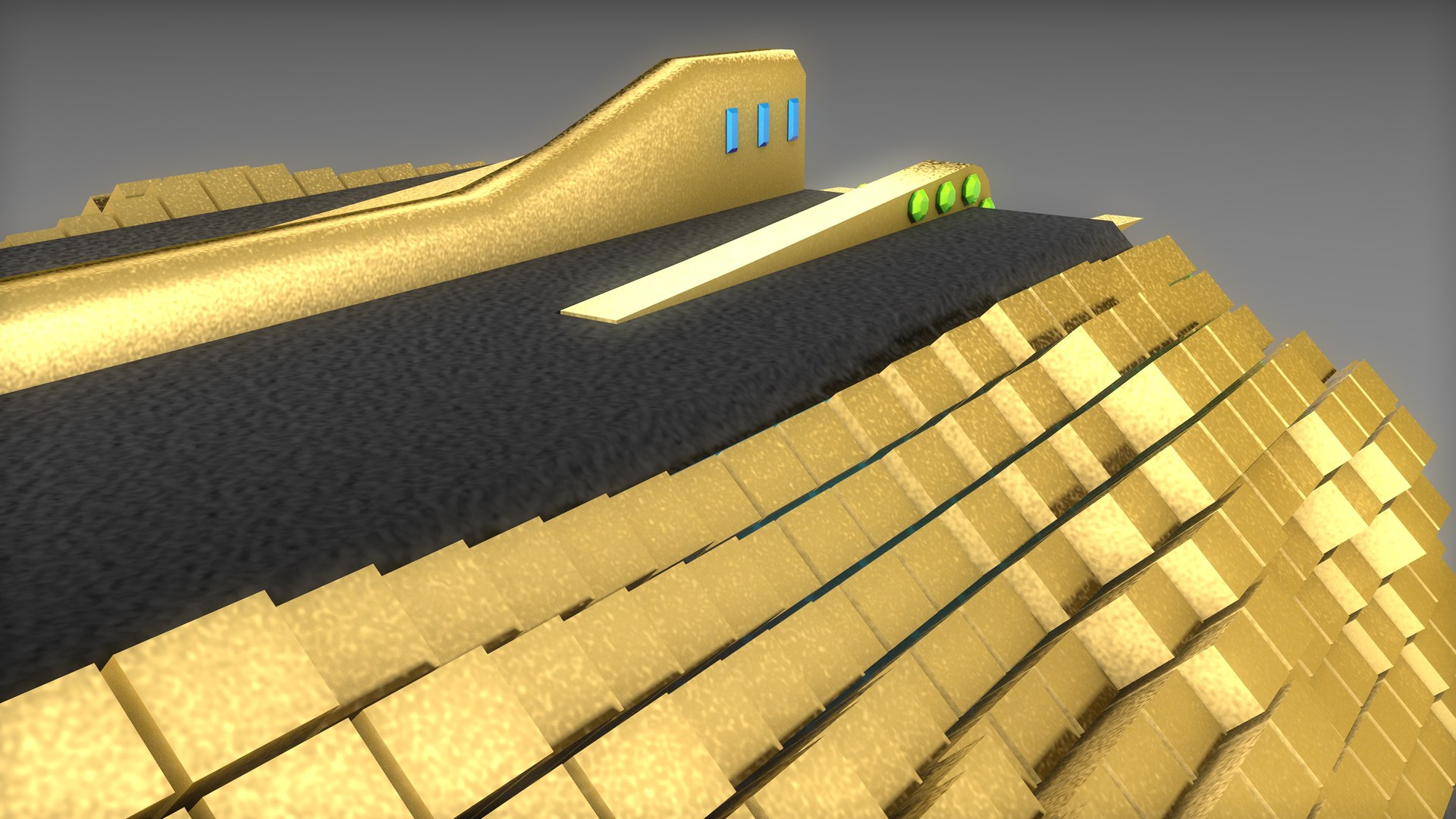 3D model blaster gold - TurboSquid 1695197