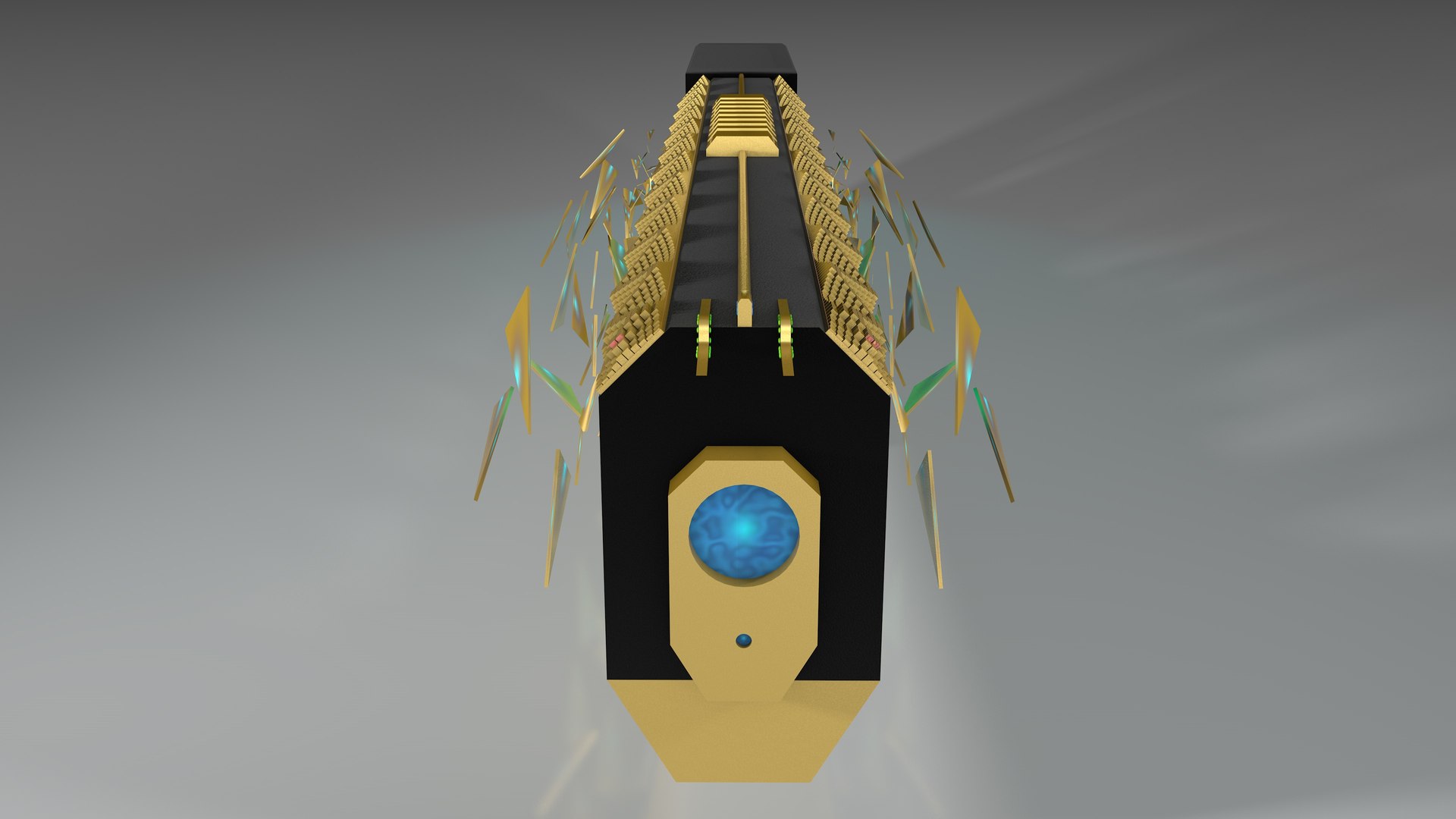 3D model blaster gold - TurboSquid 1695197