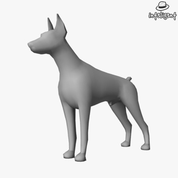 Dog Topology 3D Models for Download | TurboSquid