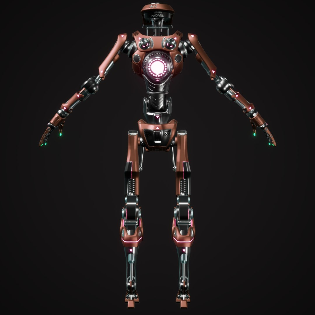 Scout Robot 3D Model - TurboSquid 2132551