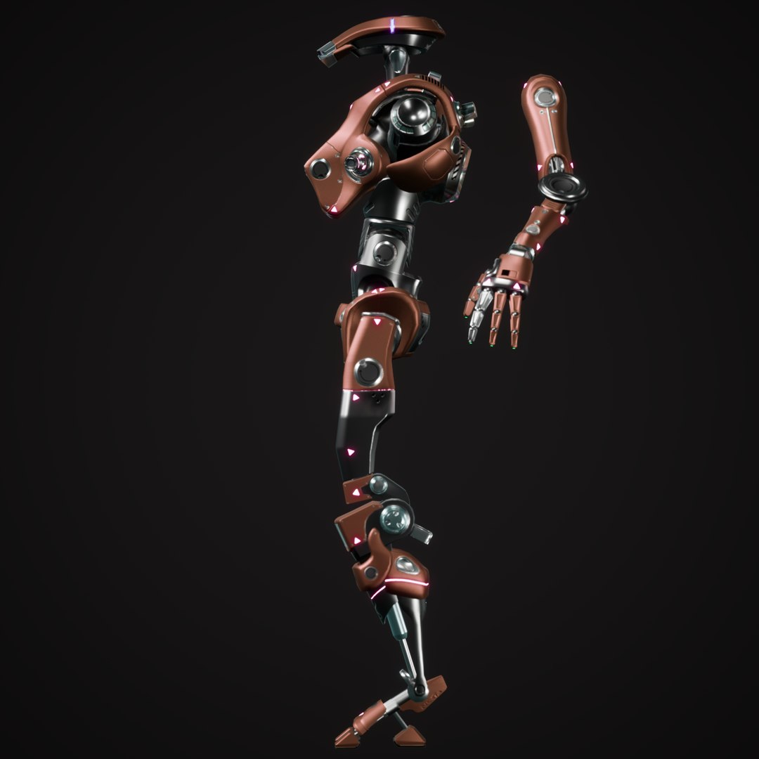 Scout Robot 3D Model - TurboSquid 2132551