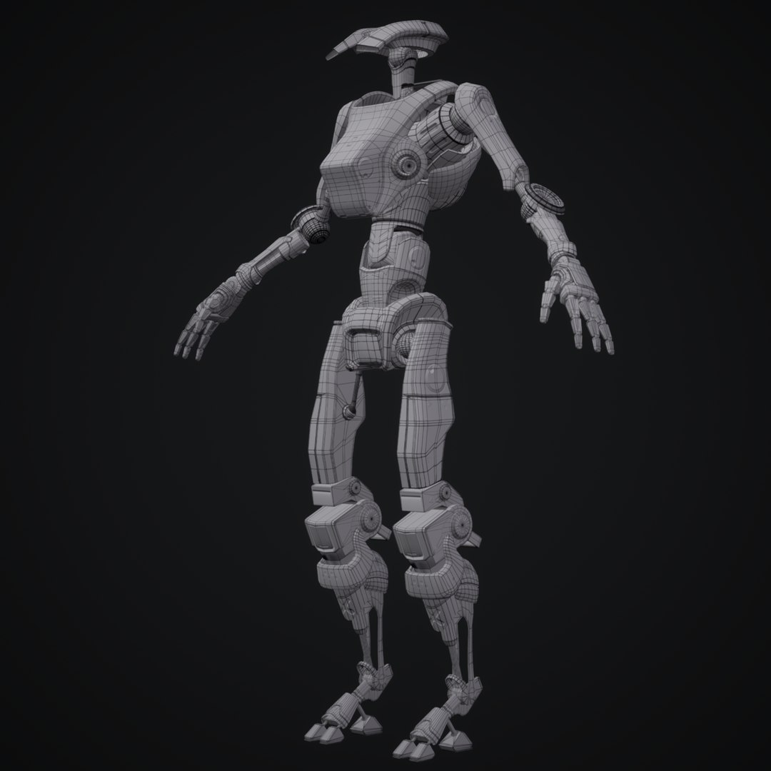 Scout Robot 3D Model - TurboSquid 2132551