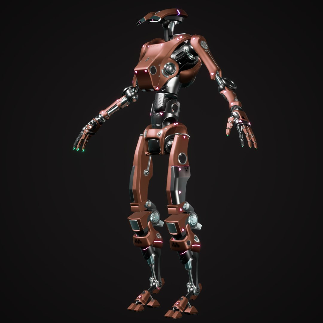Scout Robot 3D Model - TurboSquid 2132551