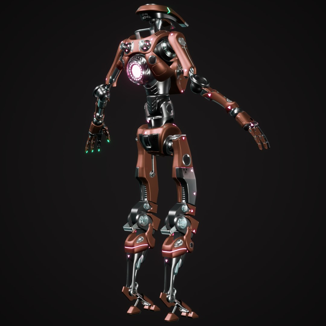 Scout Robot 3D Model - TurboSquid 2132551