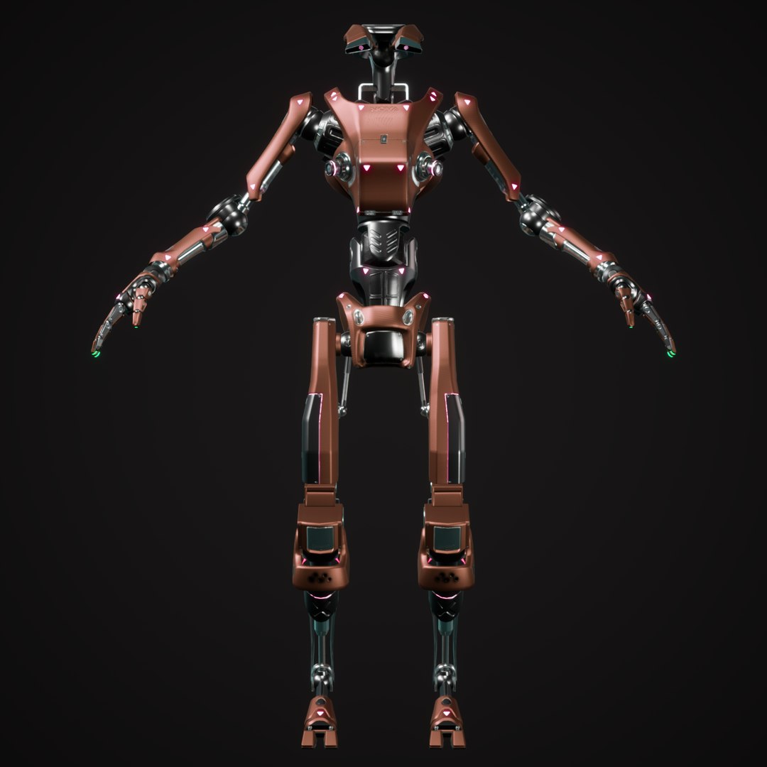 Scout Robot 3D Model - TurboSquid 2132551