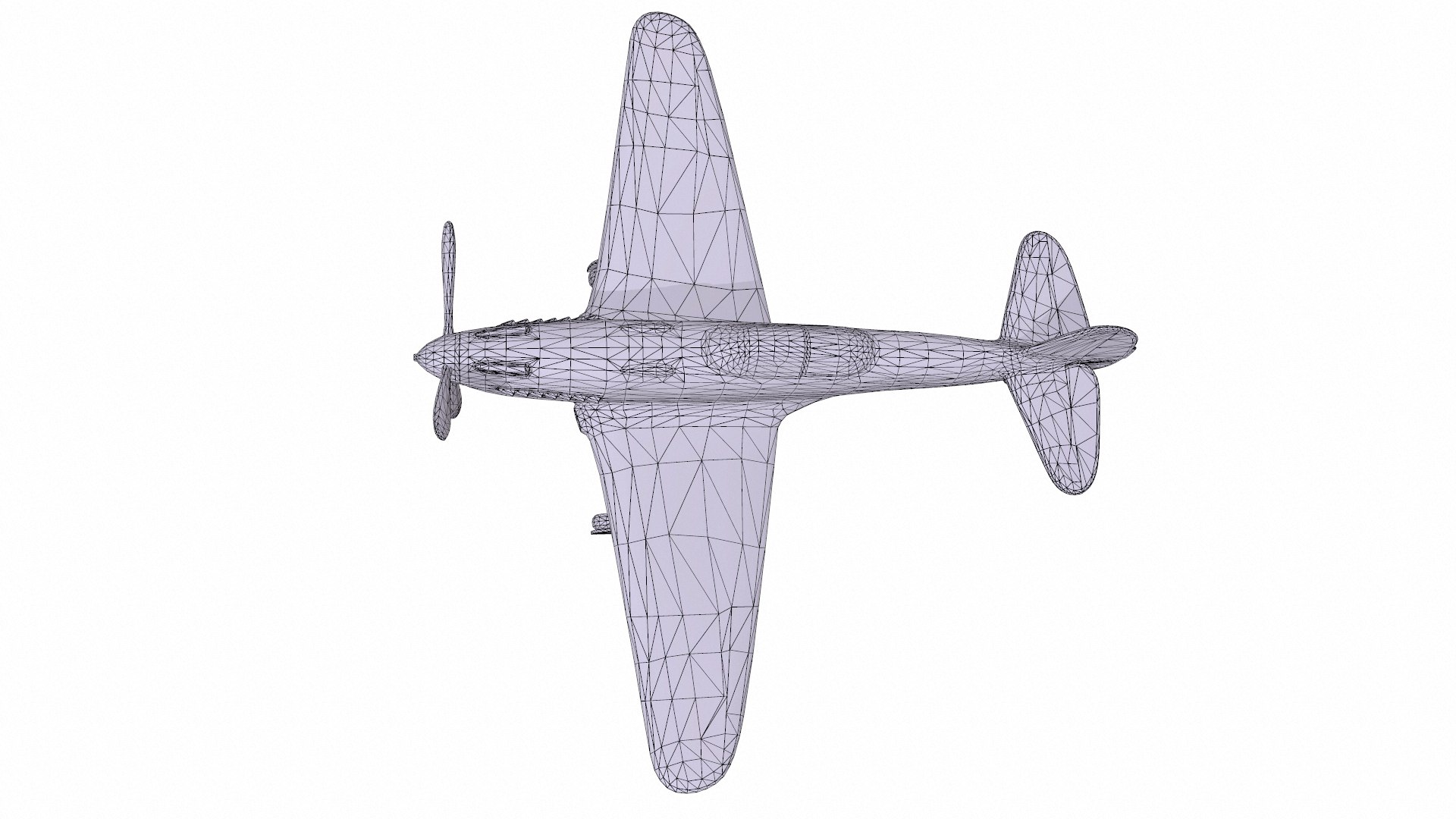 3D yakovlev yak-3 fighter plane model - TurboSquid 1642957