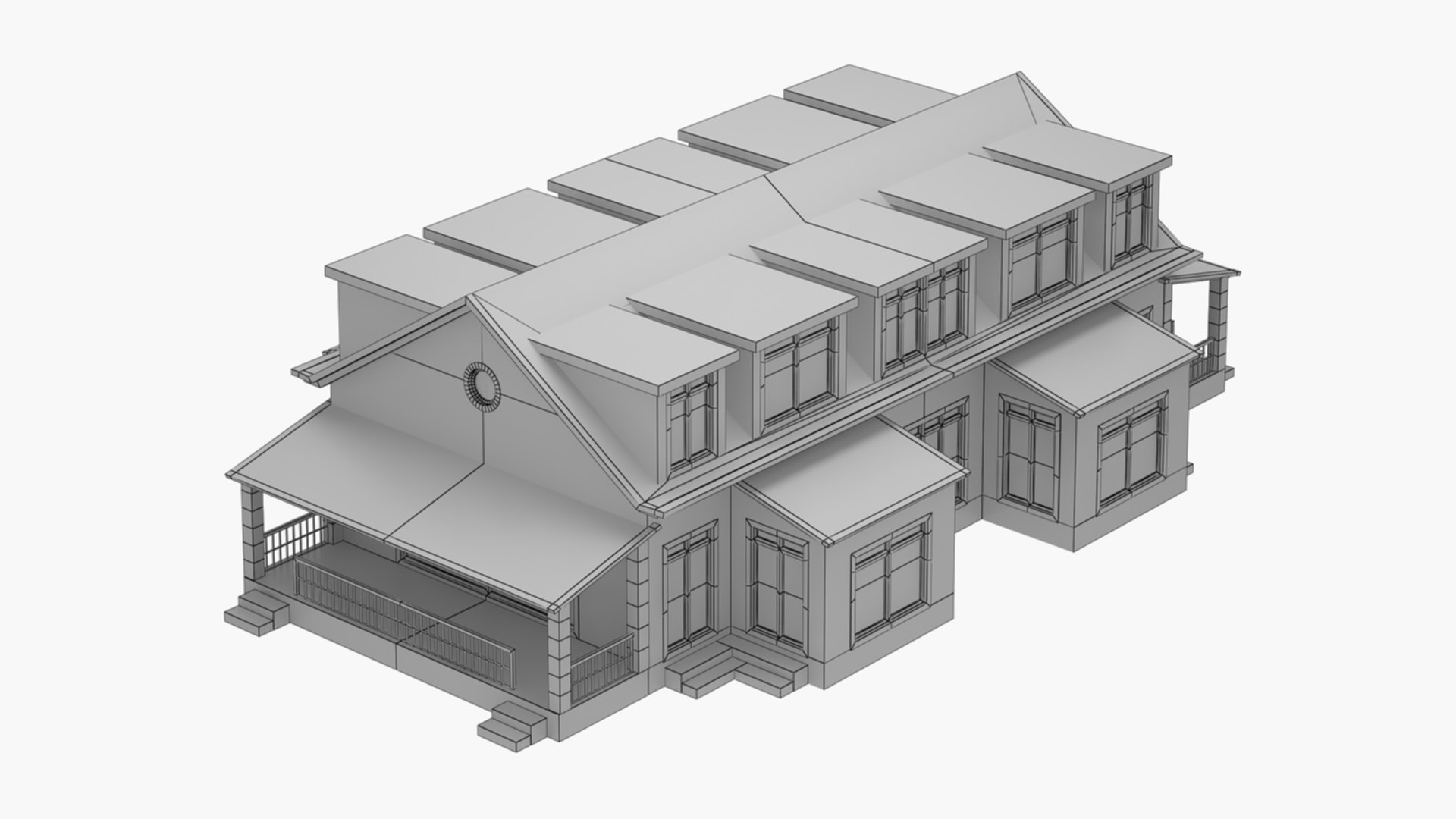 3D Cottage 25 - TurboSquid 2345872