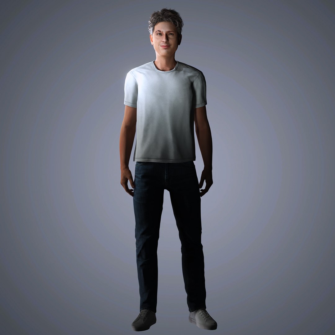 Charlie Puth Character 3D Model - TurboSquid 2302839
